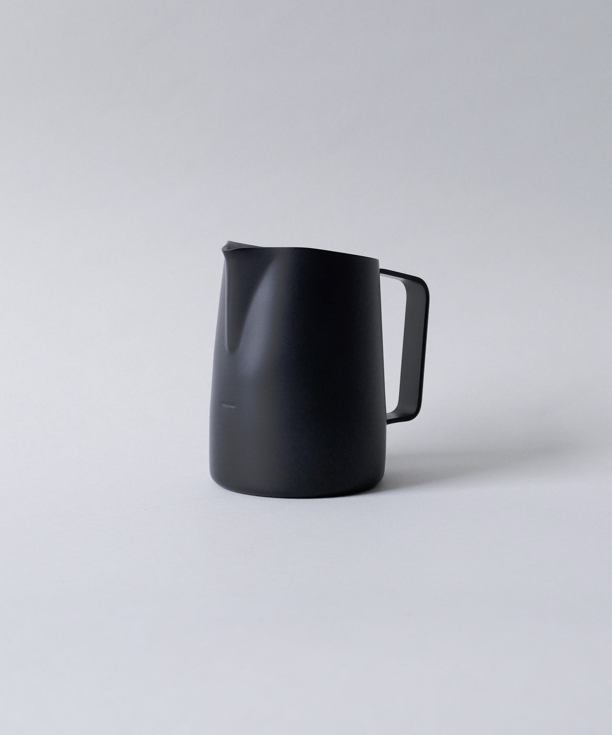 15oz WPM Matte Black Pitcher with Narrow Spout — Slow Pour Wholesale