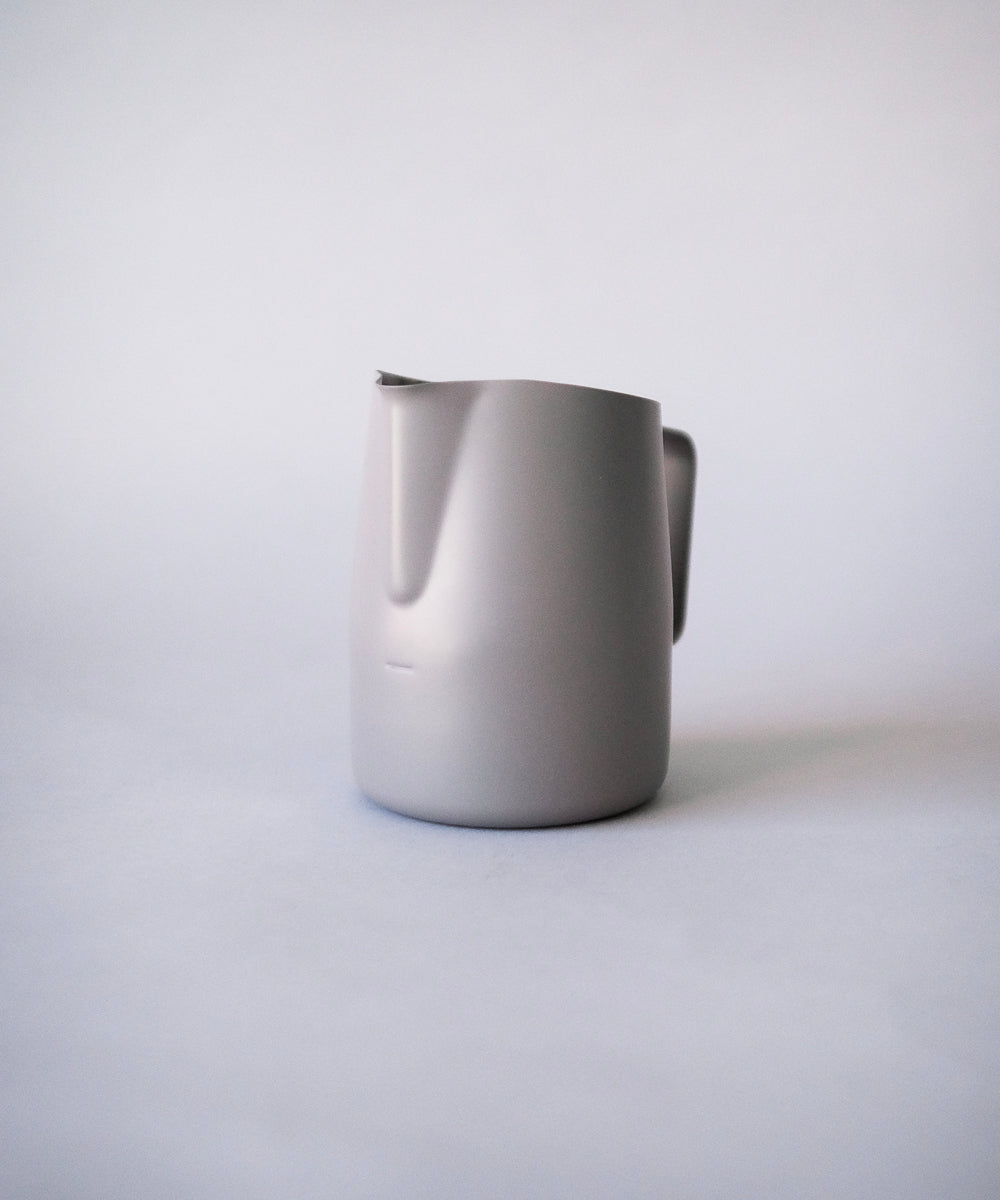 22oz WPM Pitcher with Wide Spout in Matte Gray "Cinder" — Slow Pour ...