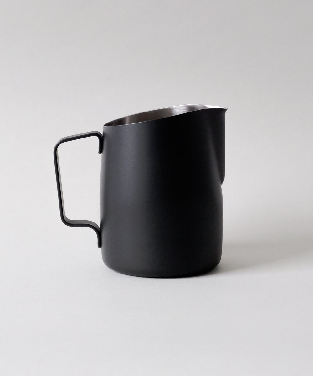 22oz WPM WPM Pitcher with Wide Spout in Matte Black — Slow Pour Wholesale