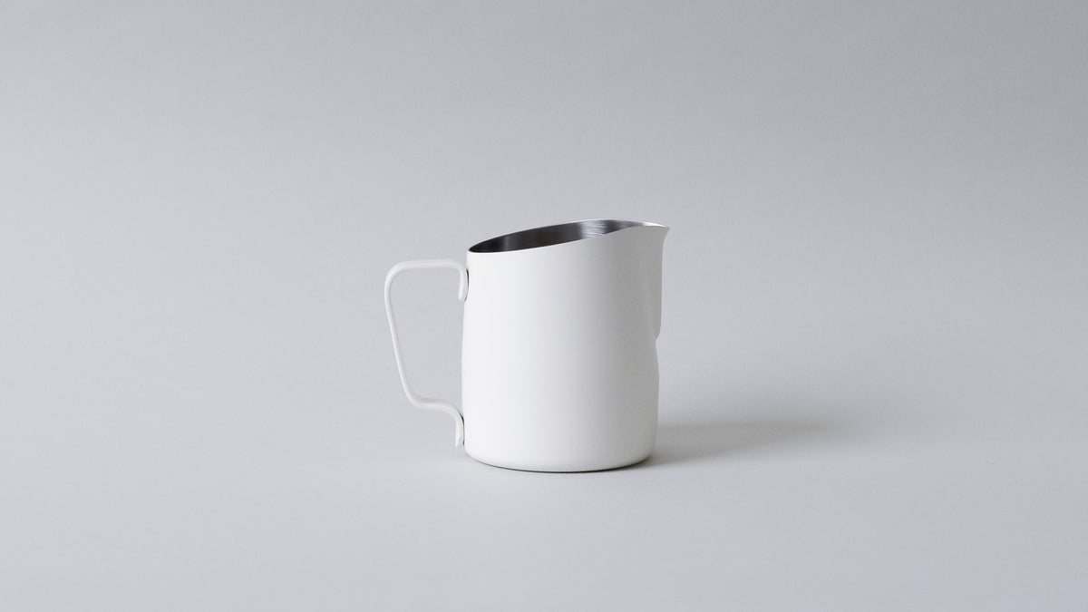 10oz White Peony Pitcher with Narrow Spout "Small Blankenburg" — Slow ...